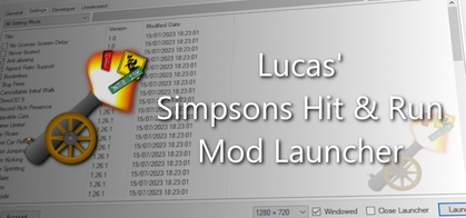 Grid for Lucas' Simpsons Hit & Run Mod Launcher by Colou - SteamGridDB