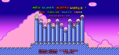 Grid for New Super Mario World 1: The Twelve Magic Orbs Powered-Up by ...