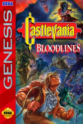 Grid for Castlevania: Bloodlines by Mr. Tibbs - SteamGridDB