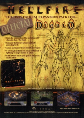 Grid for Diablo: Hellfire by Strom - SteamGridDB