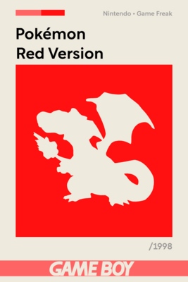 Grid for Pokémon Red Version by M3cha - SteamGridDB
